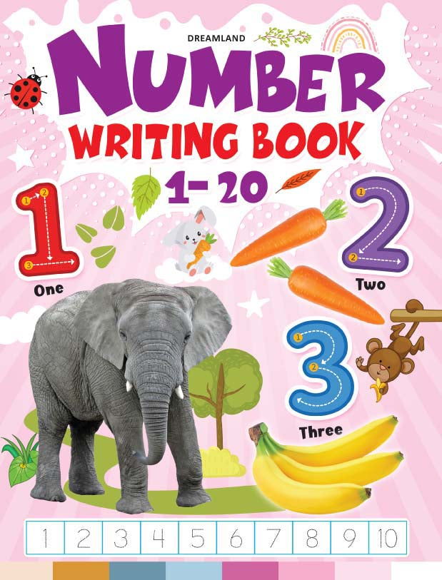 Number Writing Book 1-20 – Trendia