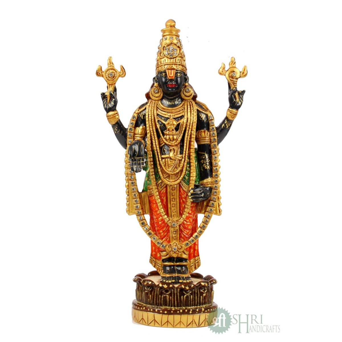 12" TIRUPATI BALAJI STANDING PAINTING – Trendia