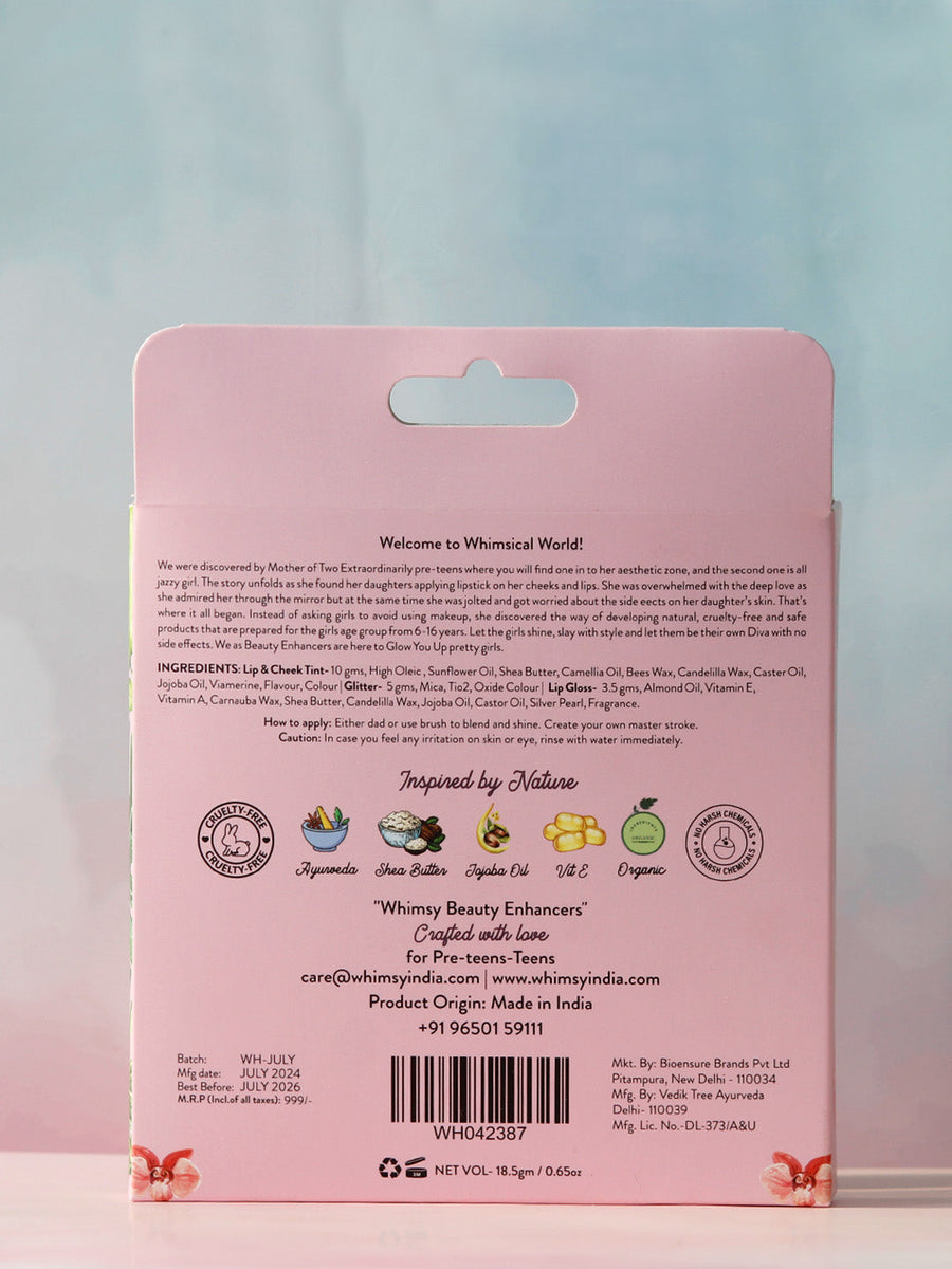 Women's Mini Bling Beauty Kit for Preteen and Teen Girls (Pack of 3 ...