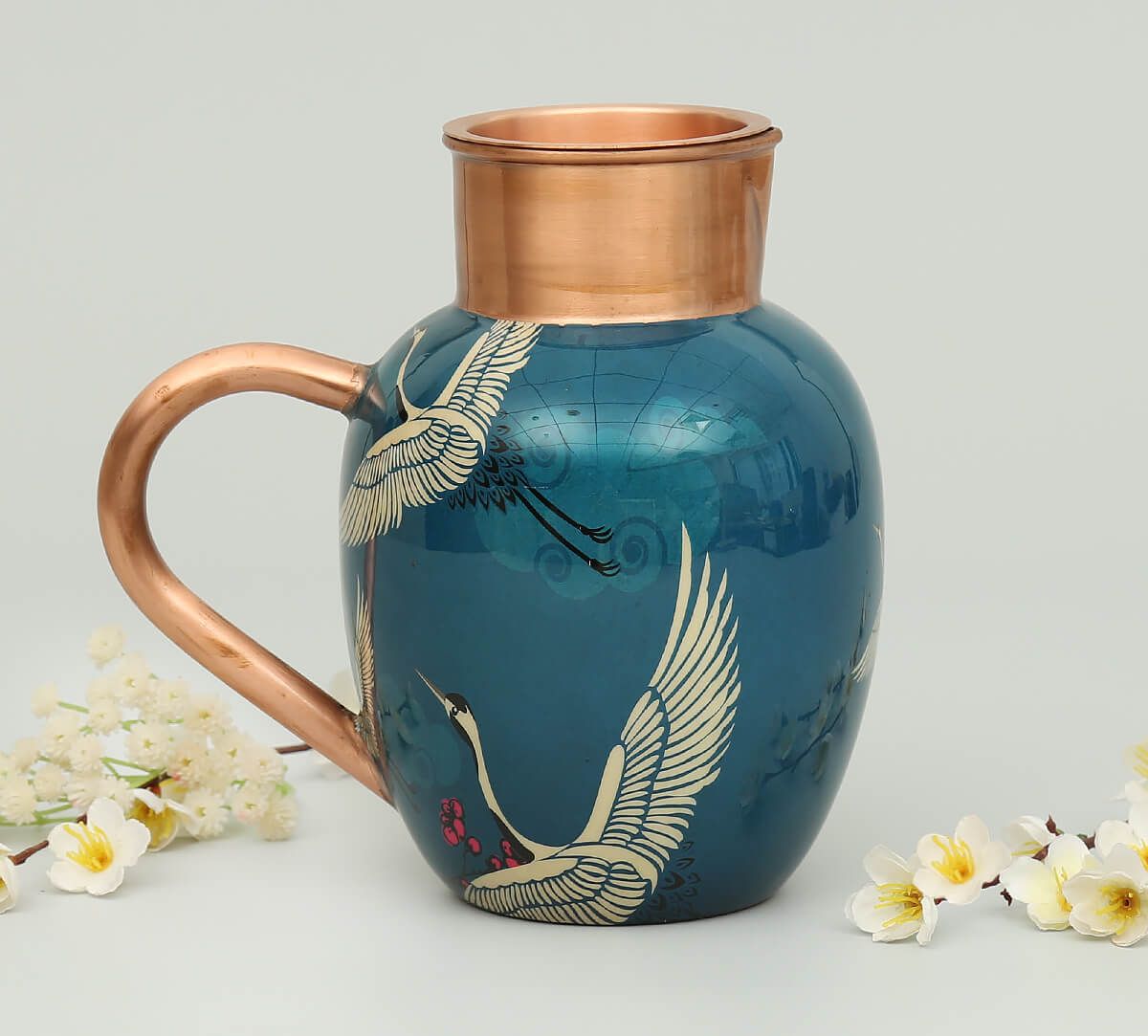 Legend of the Cranes Copper Jug Set – Trendia