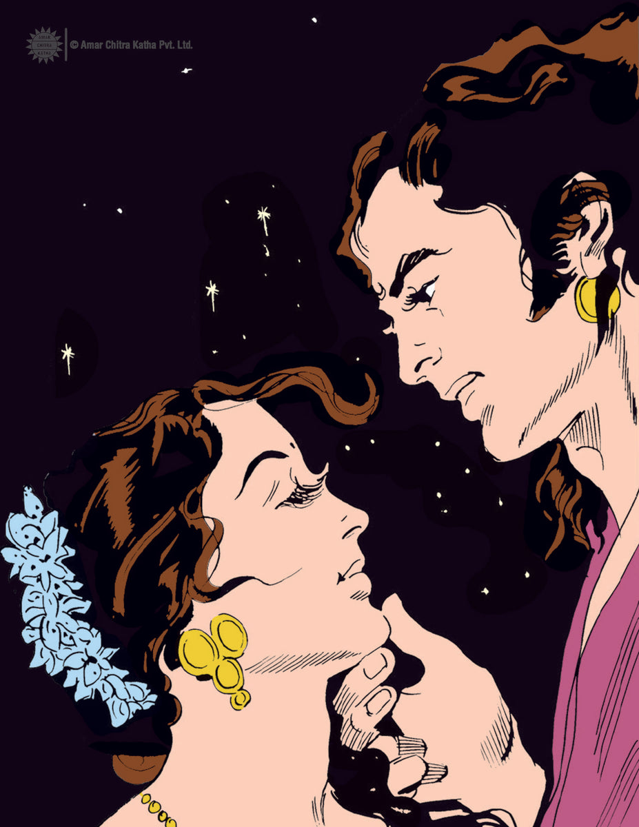 Urvashi – Canvas Print - Amar Chitra katha – Trendia